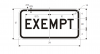 R15-3 / W10-1a EXEMPT Highway - Signs & Safety Devices