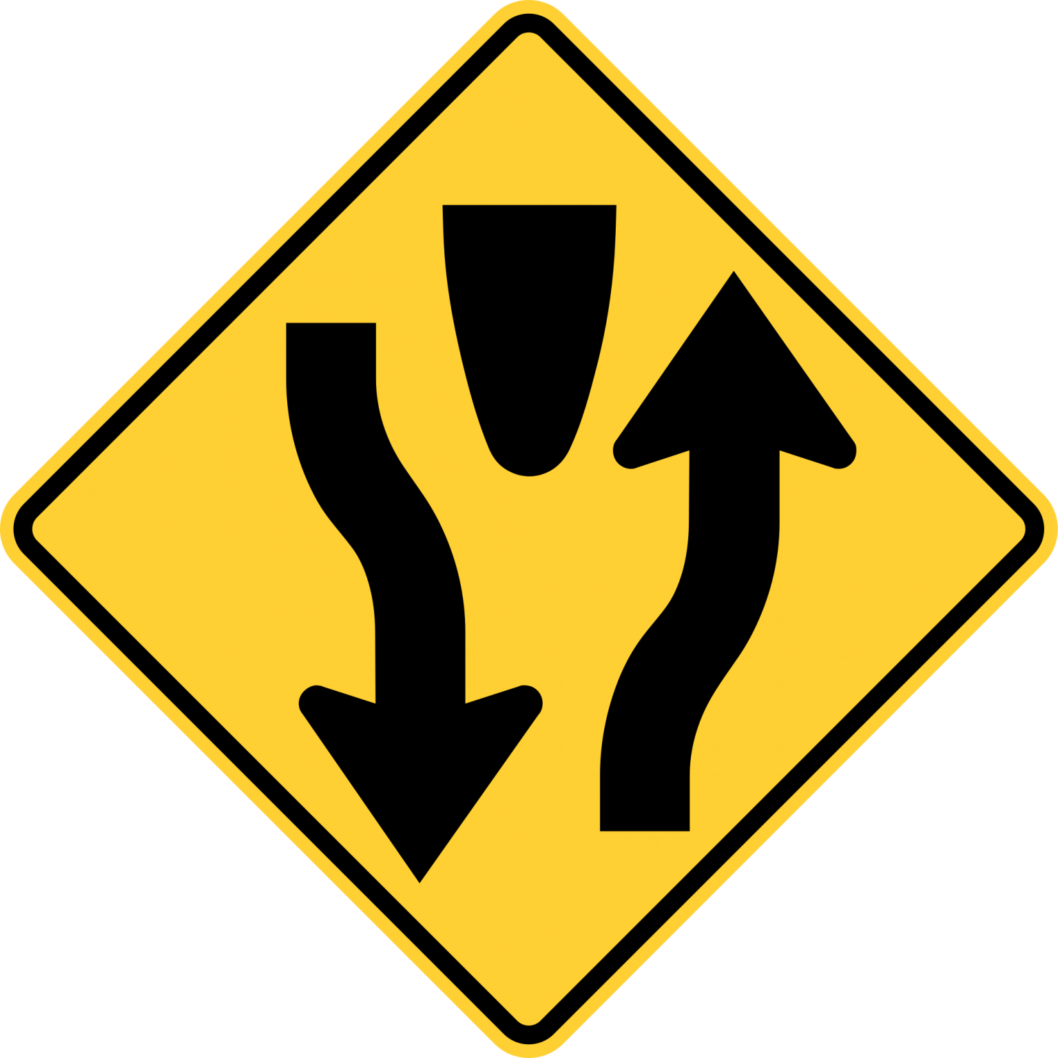w6-1-divided-highway-signs-safety-devices